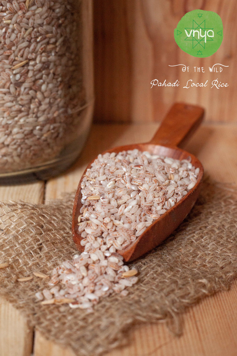 HAND POUNDED PAHADI TRADITIONAL RICE – Vnya, Organically Yours